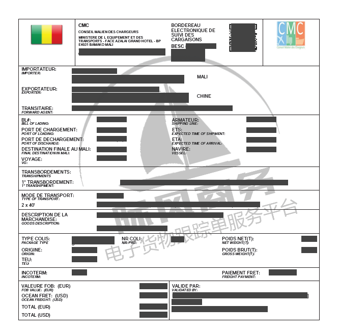 什么是电子货物跟踪单（ECTN）